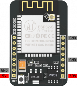 Power up the ESP32-CAM – Dr. Mountain