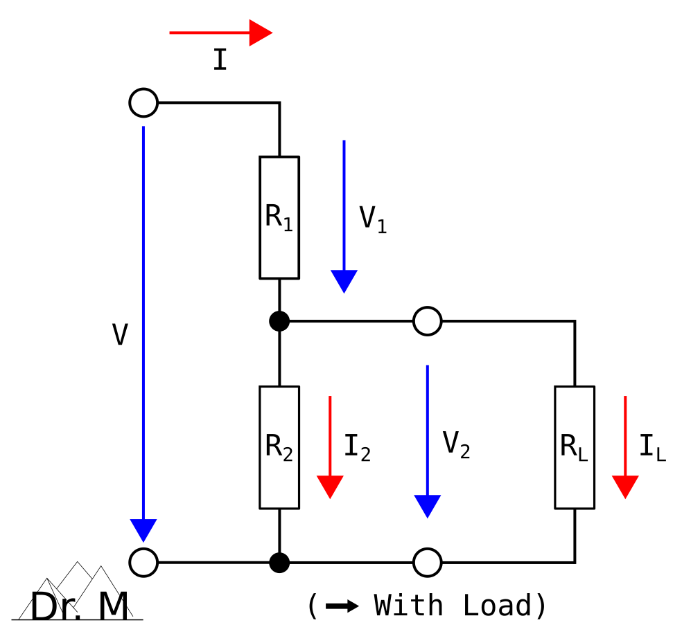 Technical Deep-dive into Voltage Divider based on Resistors – Dr. Mountain